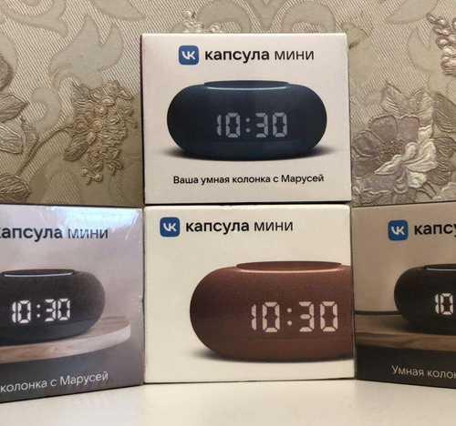 Умная колонка VK Капсула Мини с голосовым Марусей