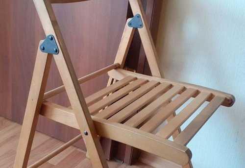 Стул складной деревянный IKEA
