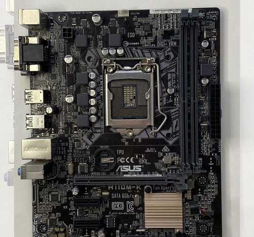 Материнская плата asus H110M-K