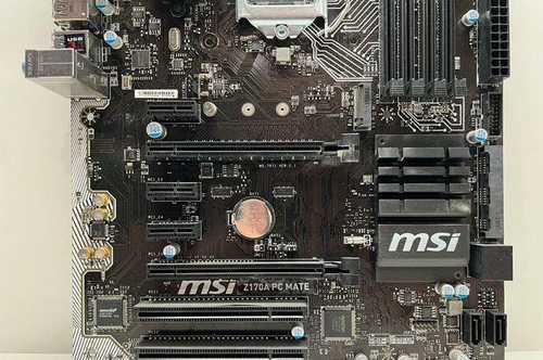 MSI Z170A PC Mate (Socket 1151-V1)