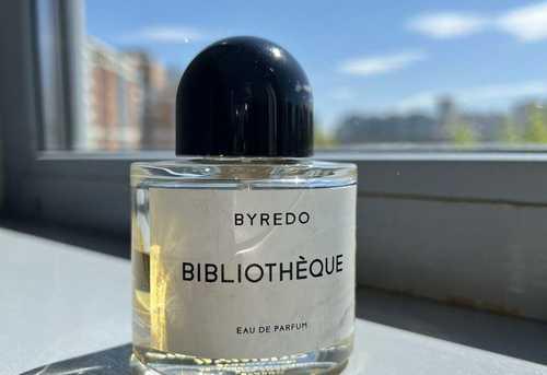 Byredo bibliotheque парфюм