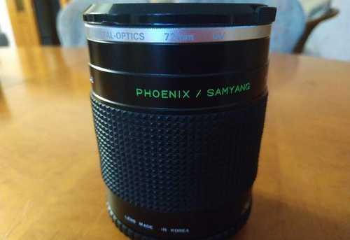Объектив Phoenix/Samyang 500mm f:8 Mirror Lens