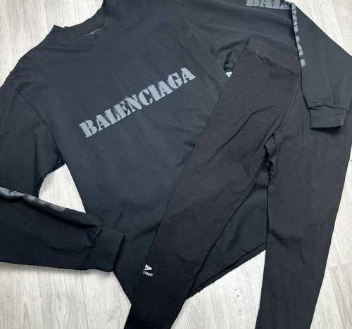 Лонгслив и легинсы Balenciaga