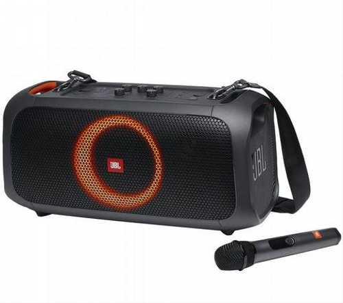 JBL Partybox On-The-Go черный 100W 1.0 BT (jblpart