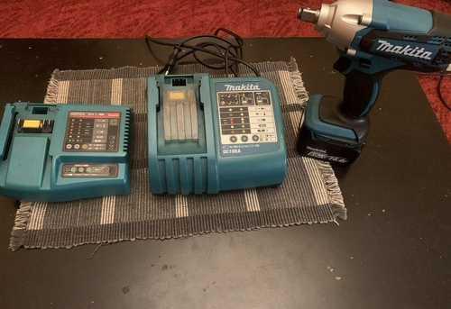 Новый гайковерт Makita DTW190 с полным комплектом