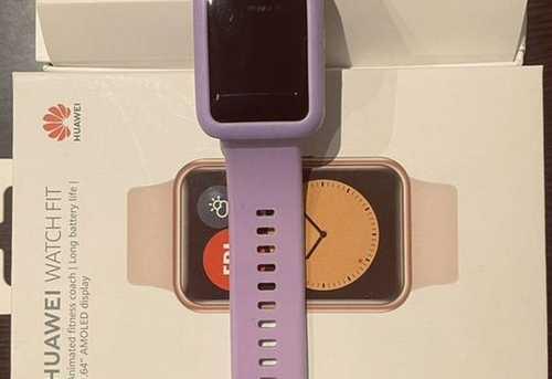 Смарт часы huawei watch fit 1.6"amoled display