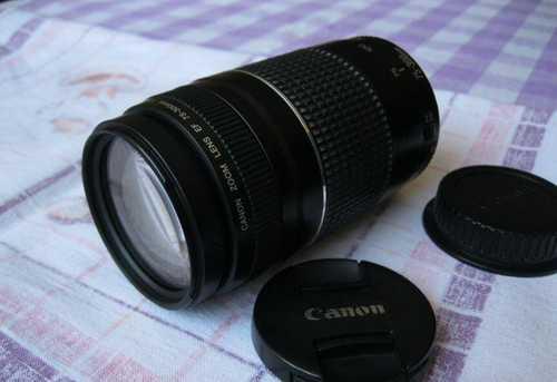 Объектив Canon EF 75-300mm f 4-5.6 III