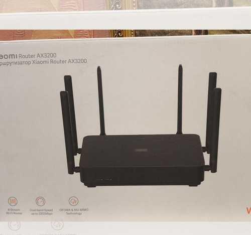 Маршрутизатор Wi-Fi Xiaomi Router AX3200