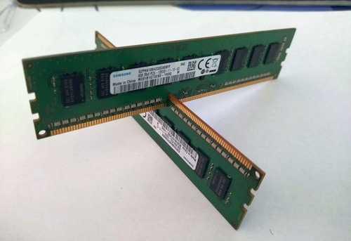 Серверная память Samsung DDR3L 8Gb ECC PC3L-12800E