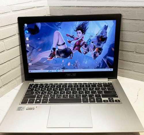 Тонкий ультрабук Asus Core i5/10gb/SSD