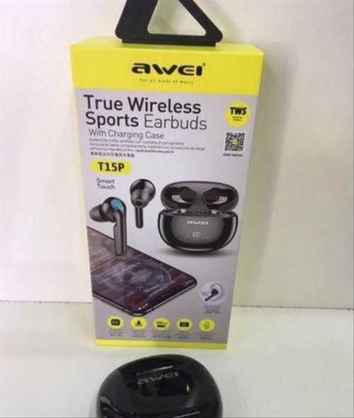 Awei T15P TWS наушники Bluetooth гарнитуры