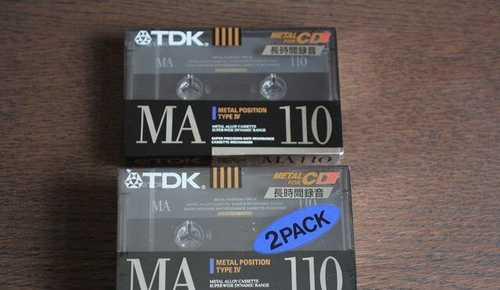 TDK MA 110 аудиокассета новая (japan)