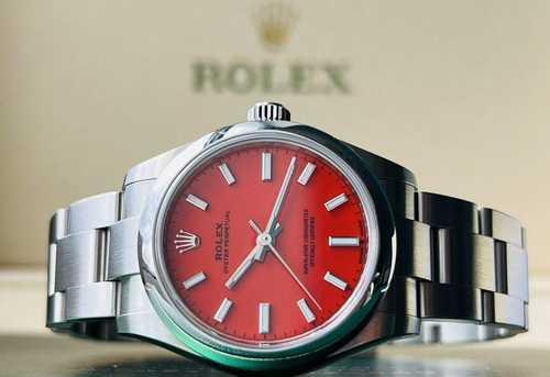 Rolex Oyster Perpetual Coral Red 277200