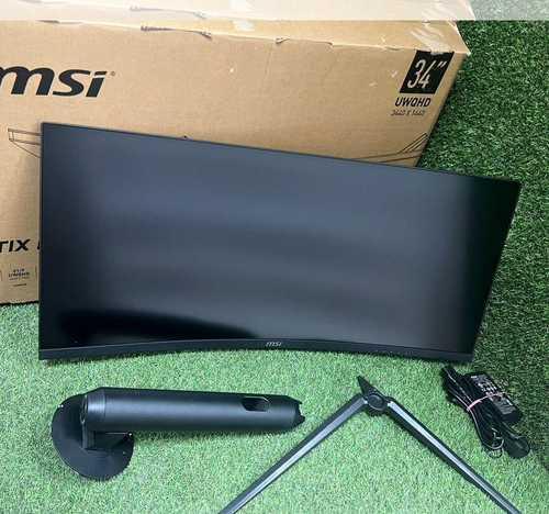 Монитор 34 MSI Optix MAG342CQR черный 144Hz 3440x1