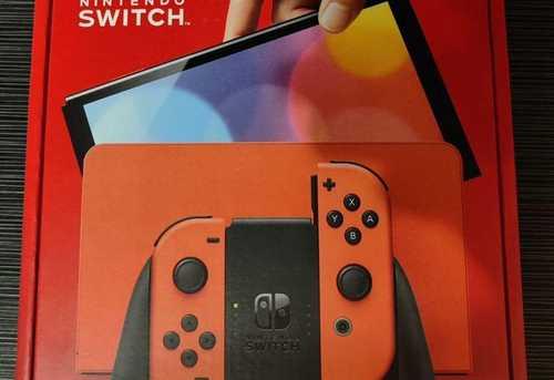 Nintendo switch oled Mario edition (новая)