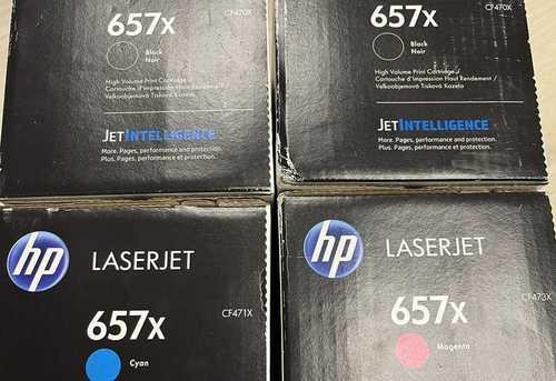 Картриджи HP657X CF470X / CF471X / CF473X