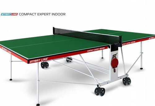 Стол теннисный Compact expert Зелёный