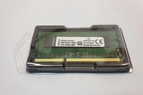 DDR3L 8Gb 1600Mhz So-Dimm 2Rx8 Kingston KVR16LS11