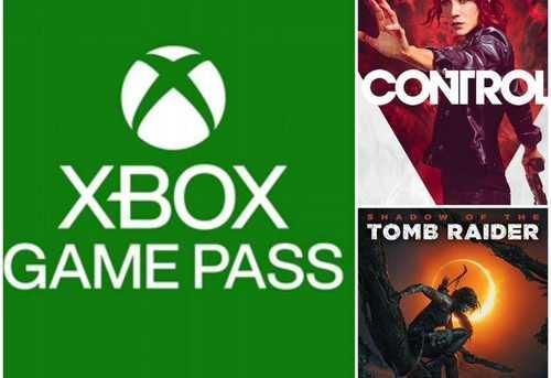 Xbox game pass ultimate 1,5,9,13 месяцев+Control
