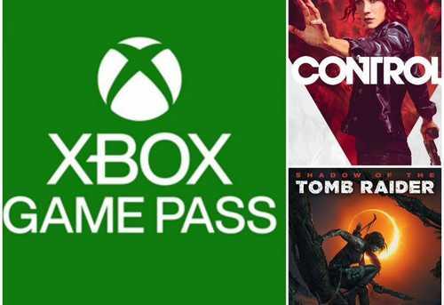 Xbox game pass ultimate 1,5,9,13 месяцев+Control