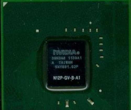 Чип Nvidia N12P-GV-B-A1 GeForce GT520M