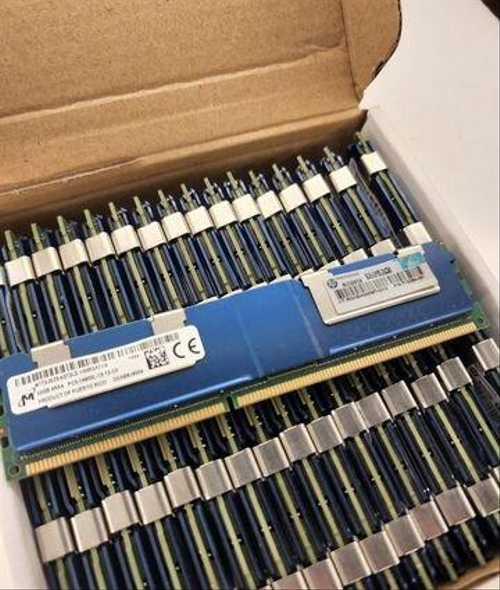 Micron 1866Mhz 32Гб ecc HPE 712275-001 Серверная D