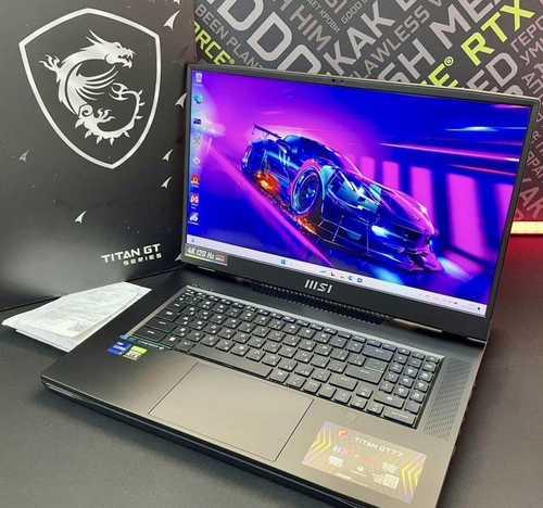 MSI Titan GT77 RTX3080ti/i9-12900HX/32/2 днс Чек