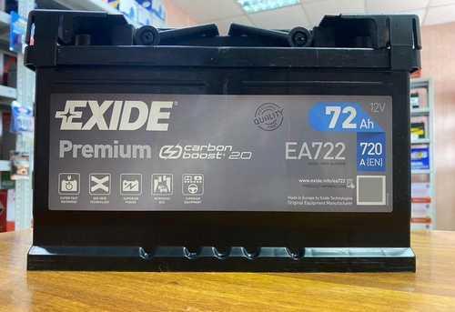 Аккумулятор Exide 72 Ач на Форд Опель Шкоду Ауди