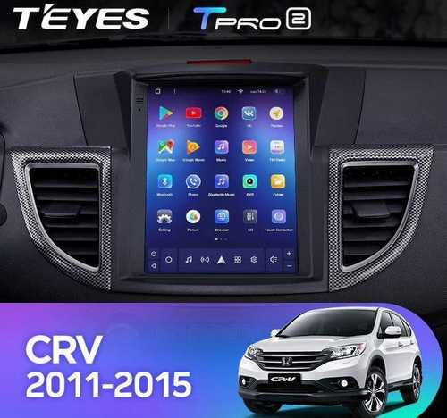 Магнитола Tesla style Honda CR-V 4 2011-15 B 4/64