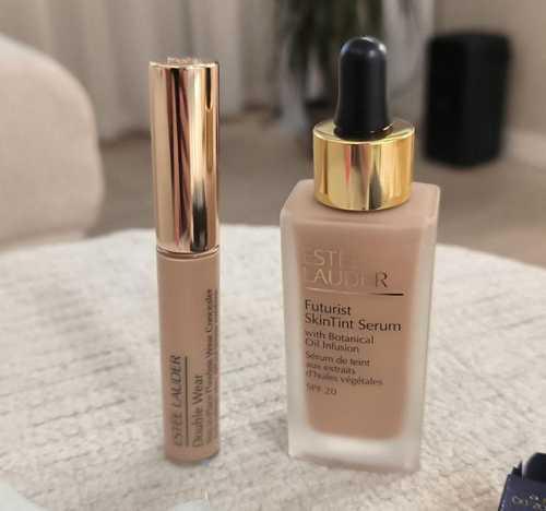 Флюид тональный и корректор estee lauder 3С2