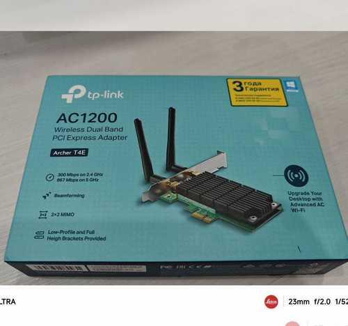 Wifi адаптер pci Tp-link Archer T4E