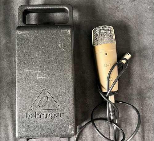 Студийный микрофон behringer c1