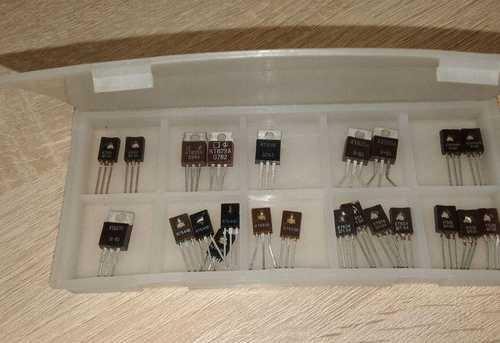 Набор советских транзисторов для ремонта аппаратур