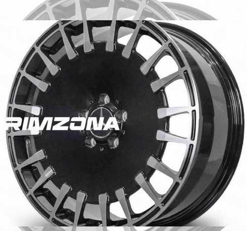 Кованые диски в стиле Mercedes R19 5x112. Примерка