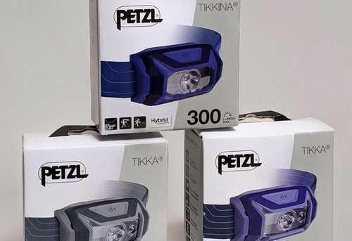 Налобный фонарь Petzl Tikka и Petzl Tikkina