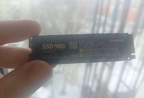 Samsung SSD m2 980 250 gb