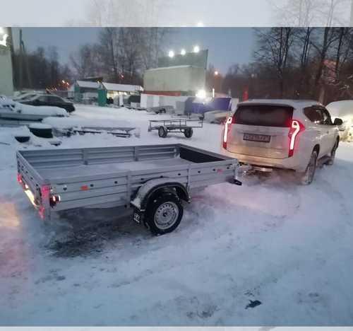 Прицеп марки мзса с кузовом самосвального типа