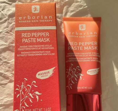 Erborian red pepper paste mask маска