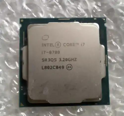 Процессор Intel Core i7-8700