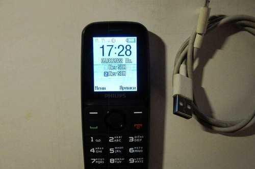 Телефон Philips Xenium E109 2 sim