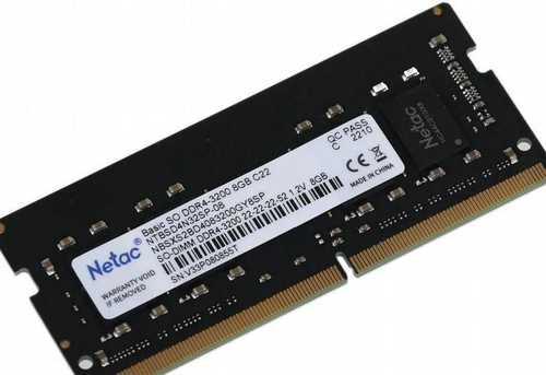 Оперативная память netac Basic ntbsd4N32SP-08 DDR4