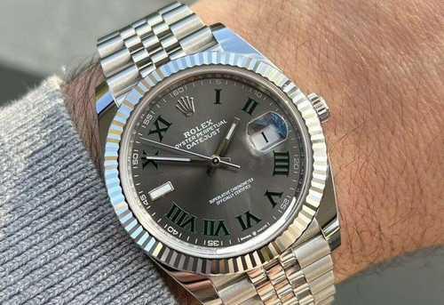 Часы Rolex Datejust 41 Wimbledon новые