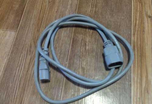 Удлинитель кабеля питания пк 1,8м, 0,75мм²