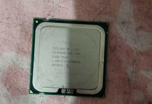 Процессор Intel Celeron dual core e 1200. 1.66ггц