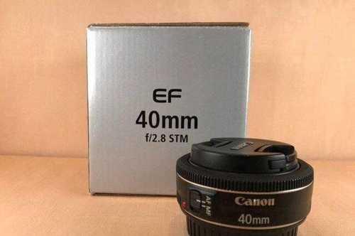 Canon EF 40mm f/2.8 STM (A91)