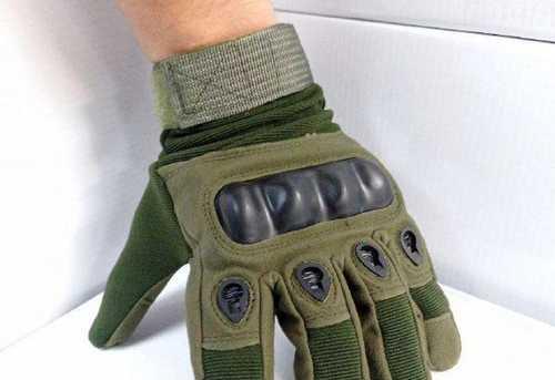 Тактические перчатки Oakley олива
