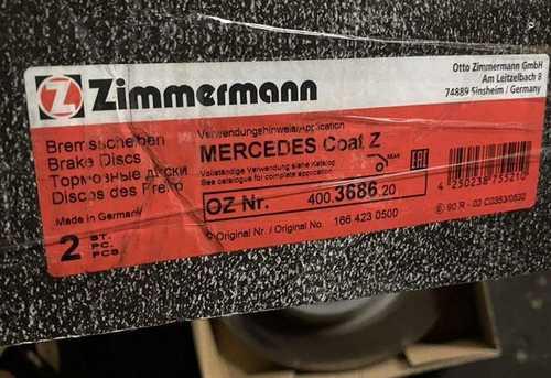 Оригинальные тормозные диски Mercedes-Benz W166