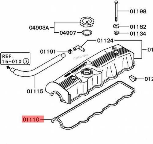 Прокладка клапанной крышки