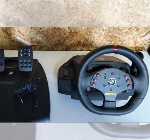 Игровой руль logitech momo racing 900