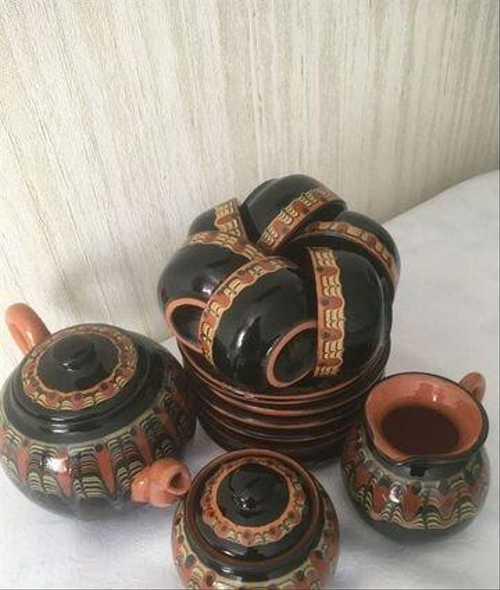 Болгарский керамический кофейный сервиз